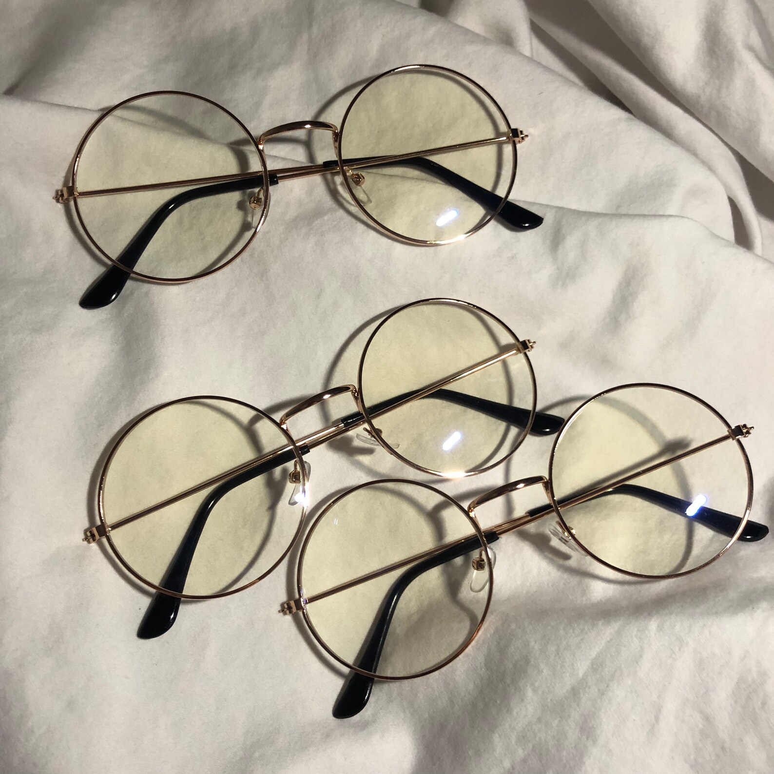 Round Frame Circle Glasses - Etsy