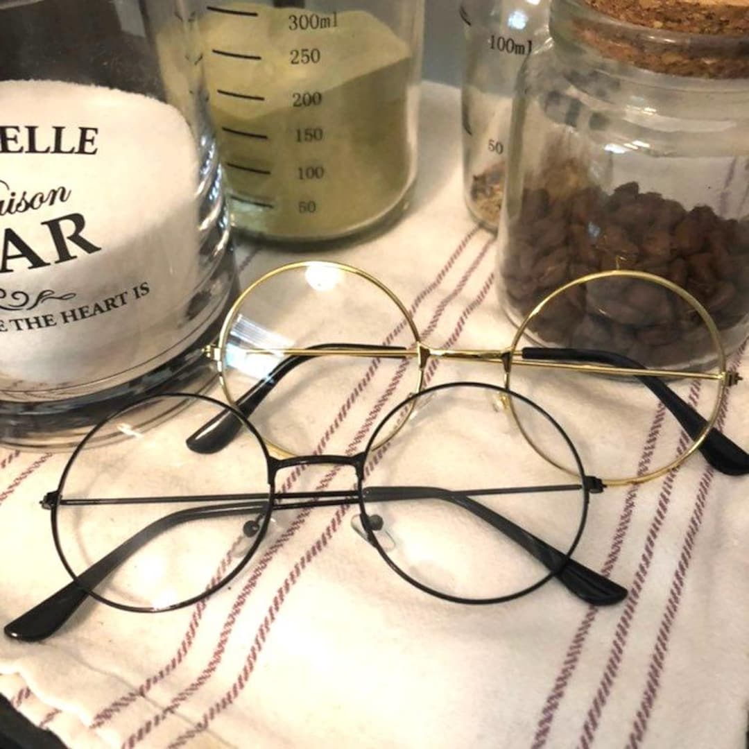 Round Frame Circle Glasses - Etsy