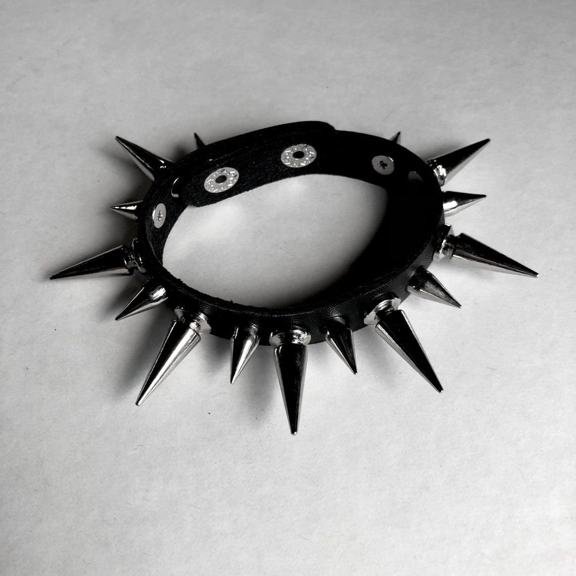 Mall Goth Emo Spiked Bracelets - Etsy
