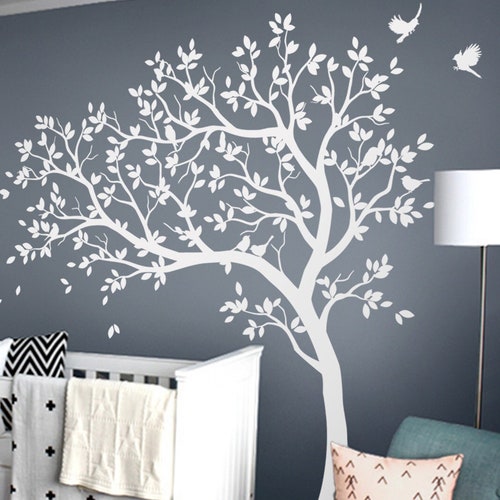 Extra Large Tree Branch Wall Decal Deco Art Sticker Mural With - Etsy