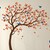 Large Tree Wall Decal for Nursery With Birds & Leaves, Removable Vinyl ...