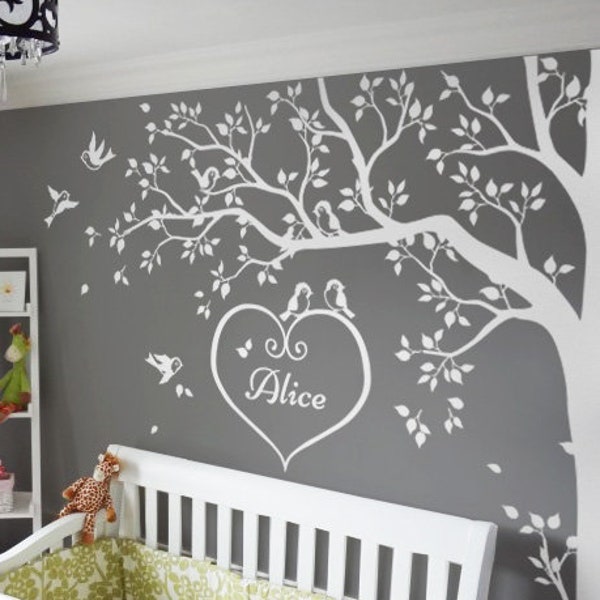White Tree Decals - Etsy