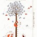 Large Tree Wall Decal With Growth Chart Complete Nursery Decor - Etsy