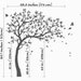 Large Tree Wall Decal Stickers Huge Nursery Tree With Birds Wall Mural ...