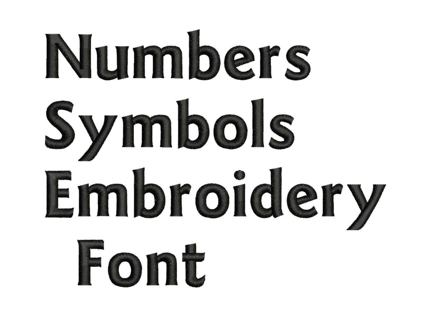 Machine Embroidery Font Designs Font Letters Numbers - Etsy
