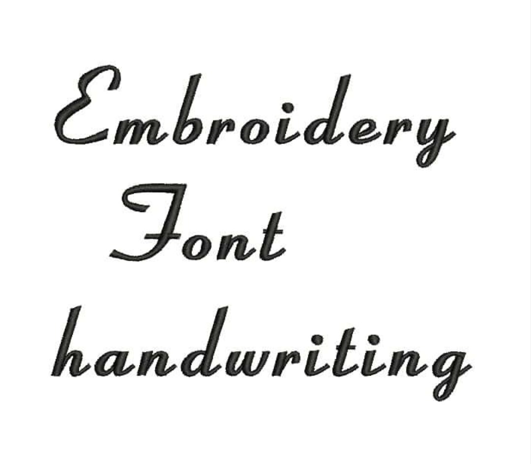 Machine Embroidery Font Designs Letters Numbers Symbols Alphabet 1 ,1.5 ...