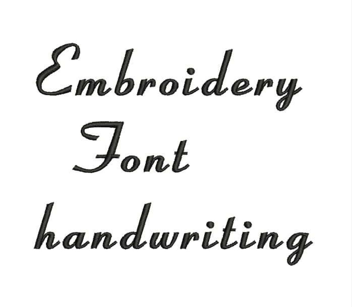 Machine Embroidery Font Designs Letters Numbers Symbols Alphabet 1 ,1.5 ...