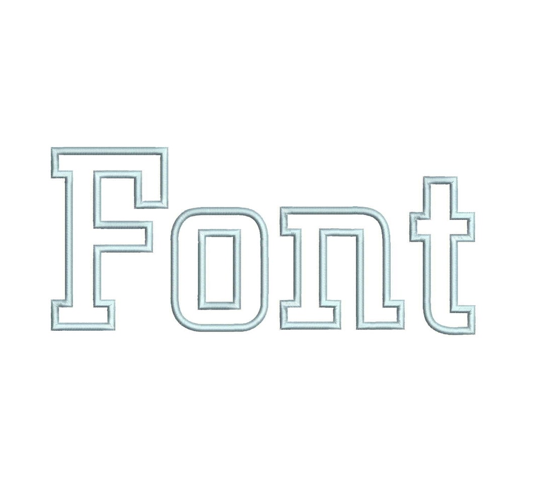 Applique Font Machine Embroidery Applique Designs, Appliqué Alphabet ...