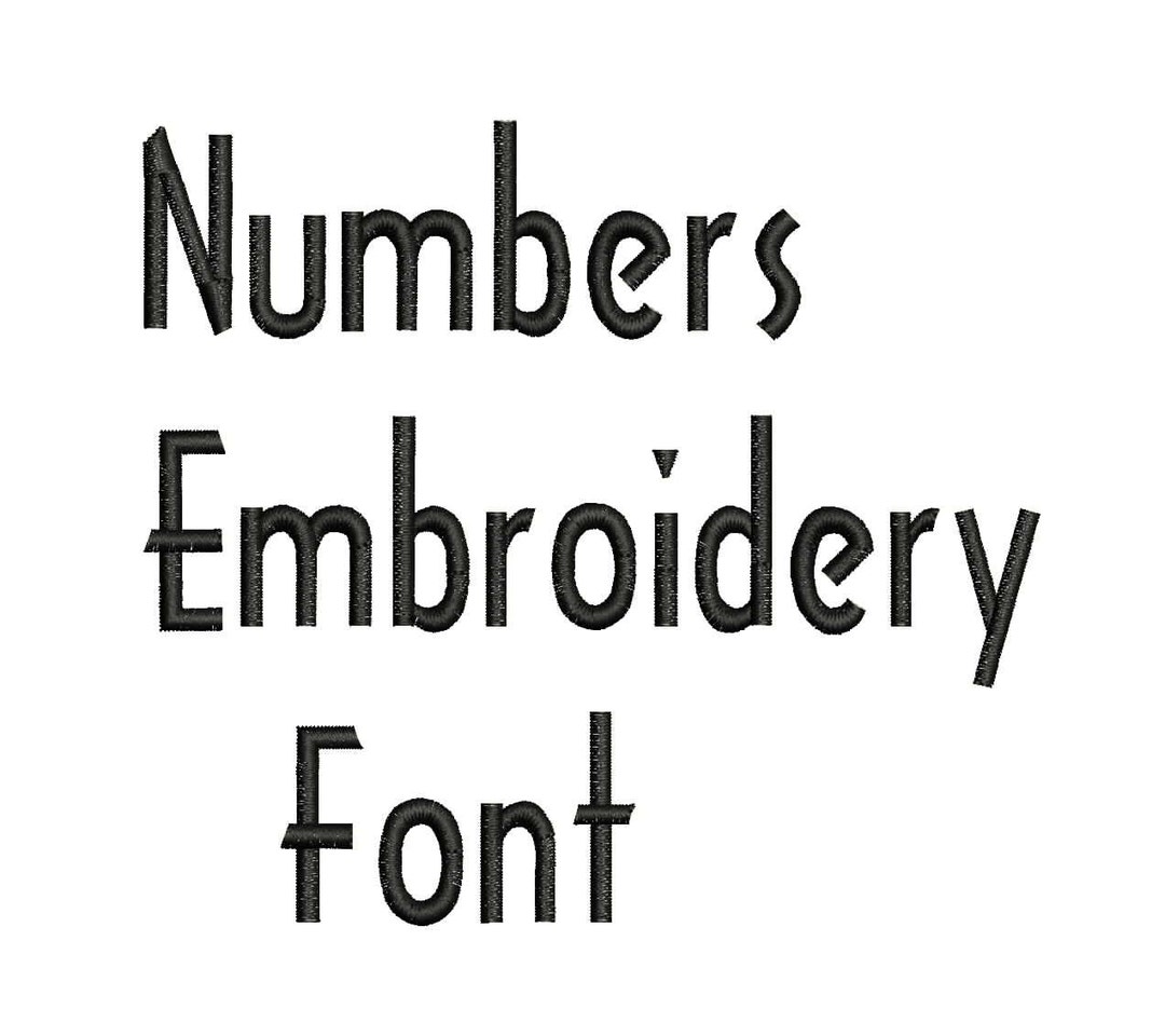 Machine Embroidery Font Designs - Font Letters, Numbers, Symbols Font ...