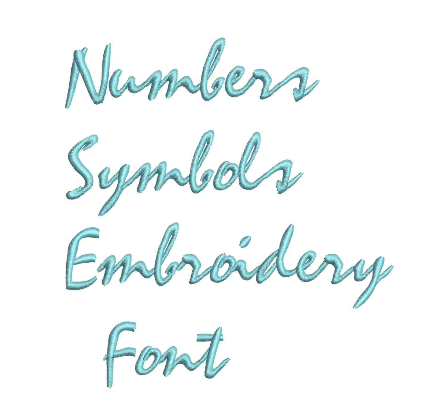 Machine Embroidery Font Designs Font Letters Numbers - Etsy