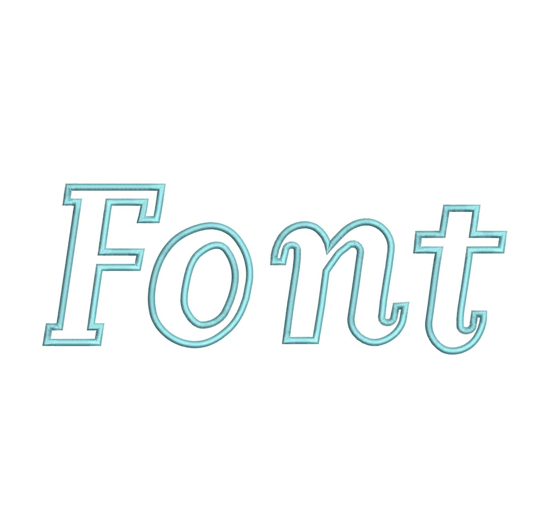 Applique Font Machine Embroidery Applique Designs, Appliqué Alphabet ...
