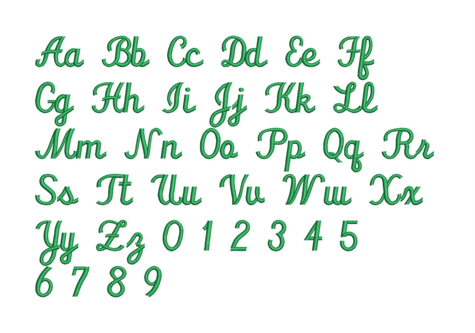 Machine Embroidery Font Designs Font Letters Numbers Font - Etsy