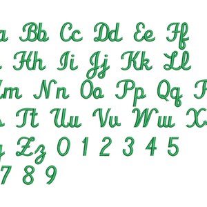 Machine Embroidery Font Designs Font Letters, Numbers, Font Alphabet 0. ...