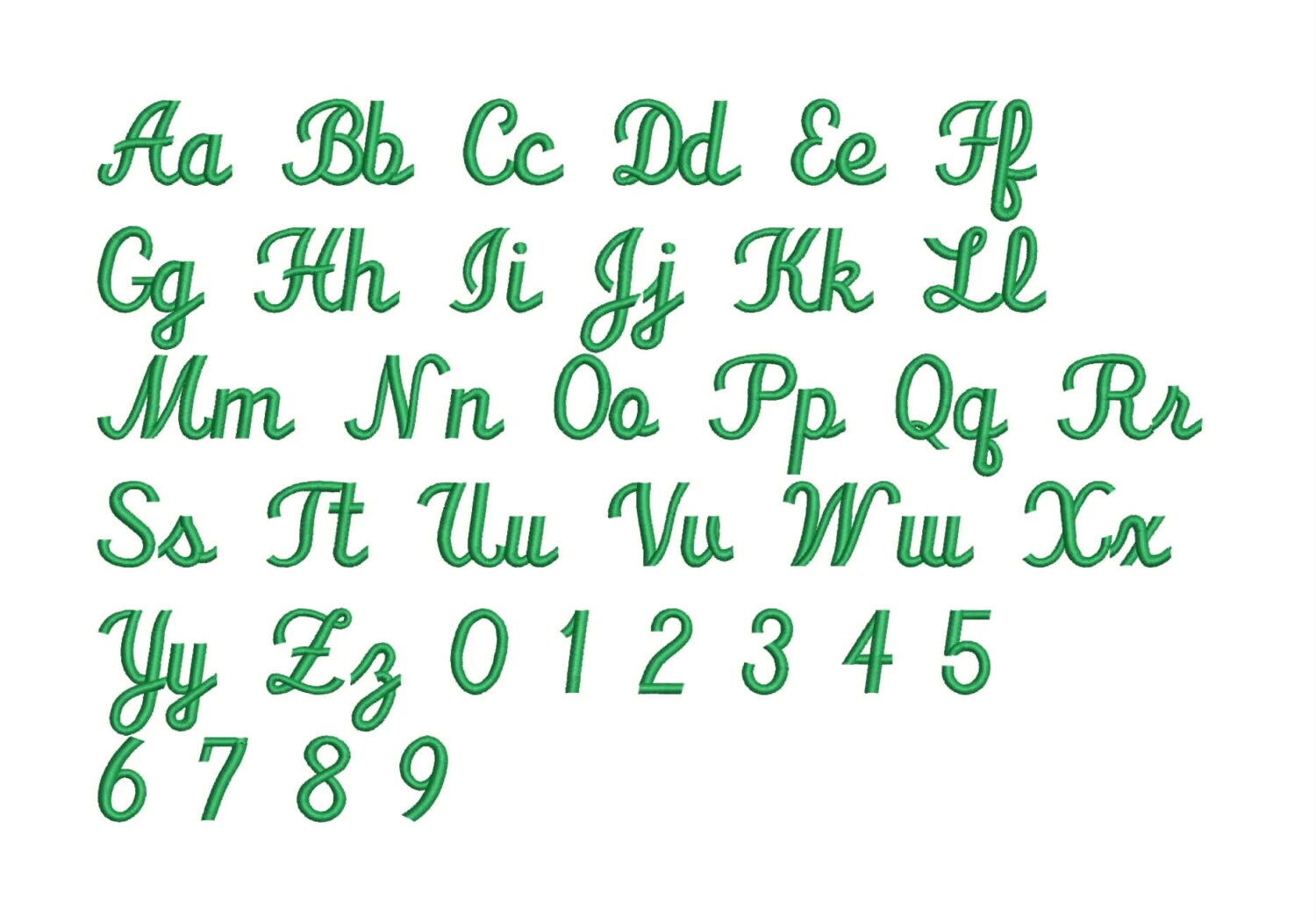 Machine Embroidery Font Designs Font Letters Numbers Font - Etsy