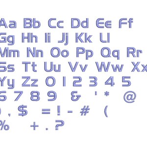 Machine Embroidery Font Designs - Font Letters, Numbers, Symbols Font ...