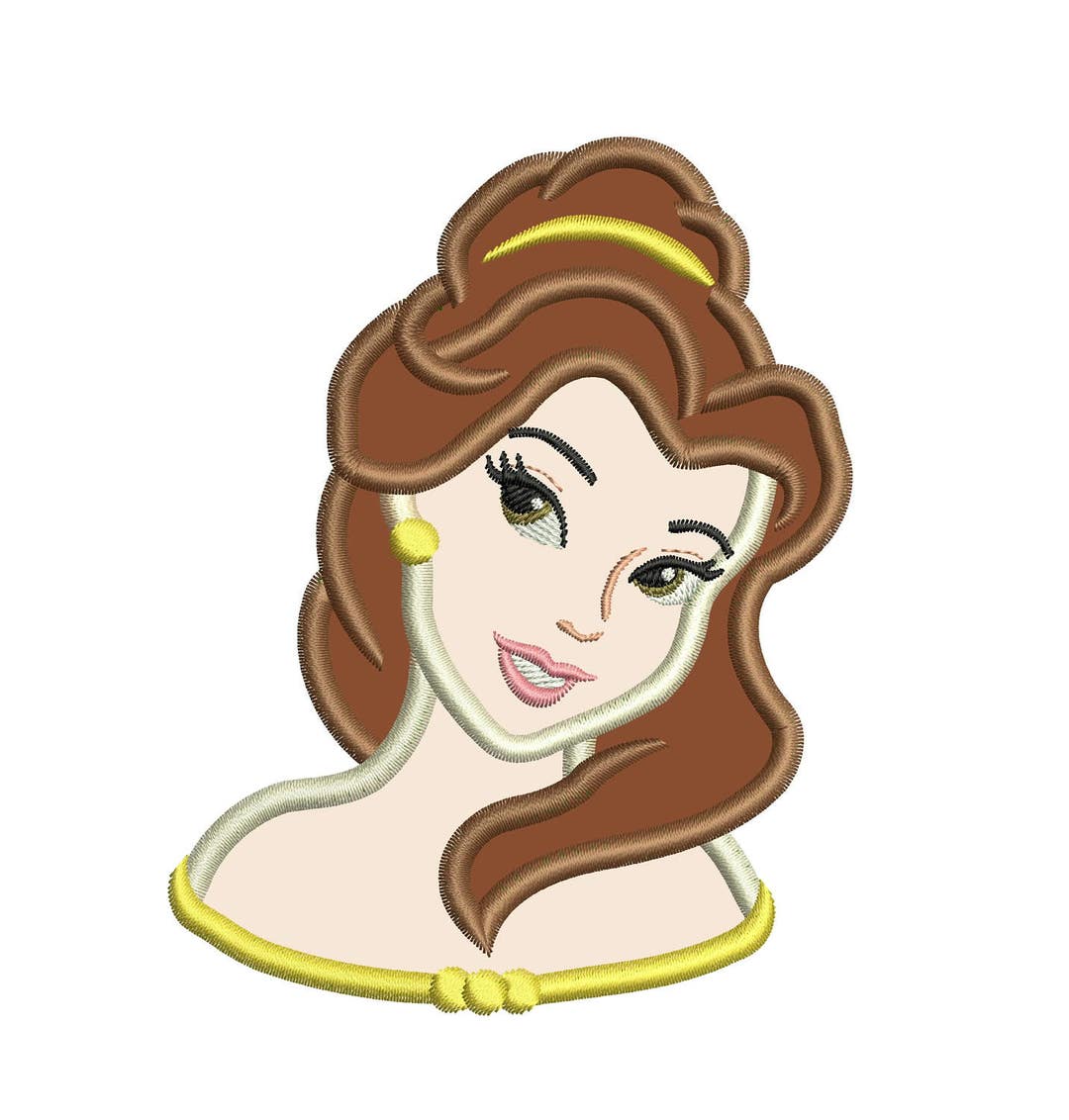 Belle Applique Machine Embroidery Designs, Appliqué Design 4x4 5x7and ...