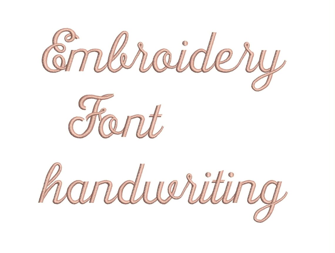 Machine Embroidery Font Designs Font Letters Numbers - Etsy