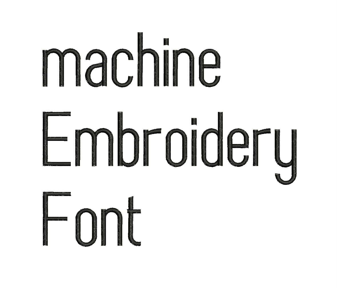 Machine Embroidery Font Designs - Font Letters, Numbers, Symbols Font ...