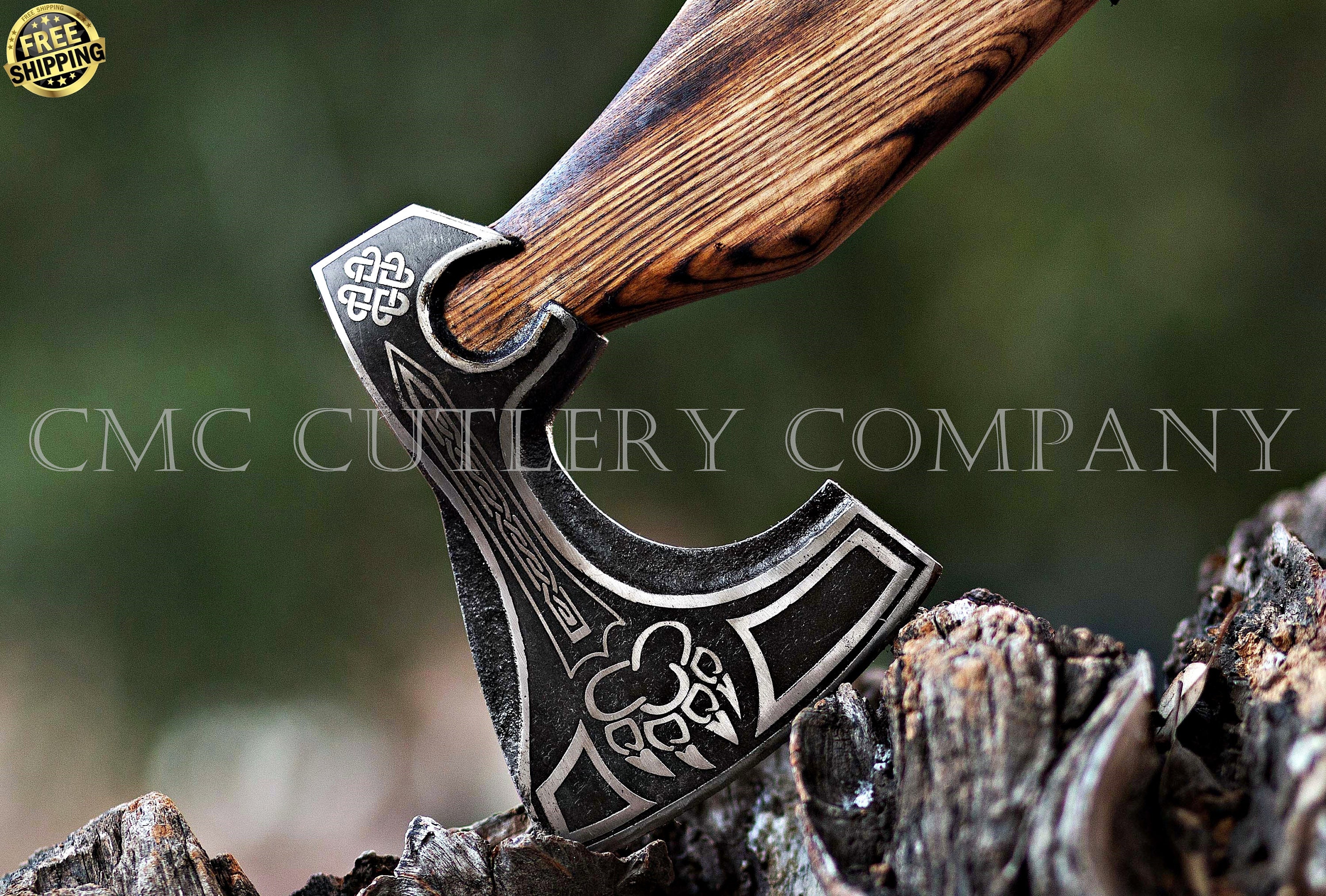 Wood Chopping Axe. Forged Axe. Camping Axe. Bushcraft Axe. Forest Axe ...