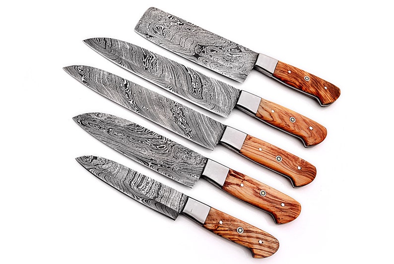 High Quality Chef Knife, Damascus Steel Kitchen Knife, BBQ Knife 5 ...