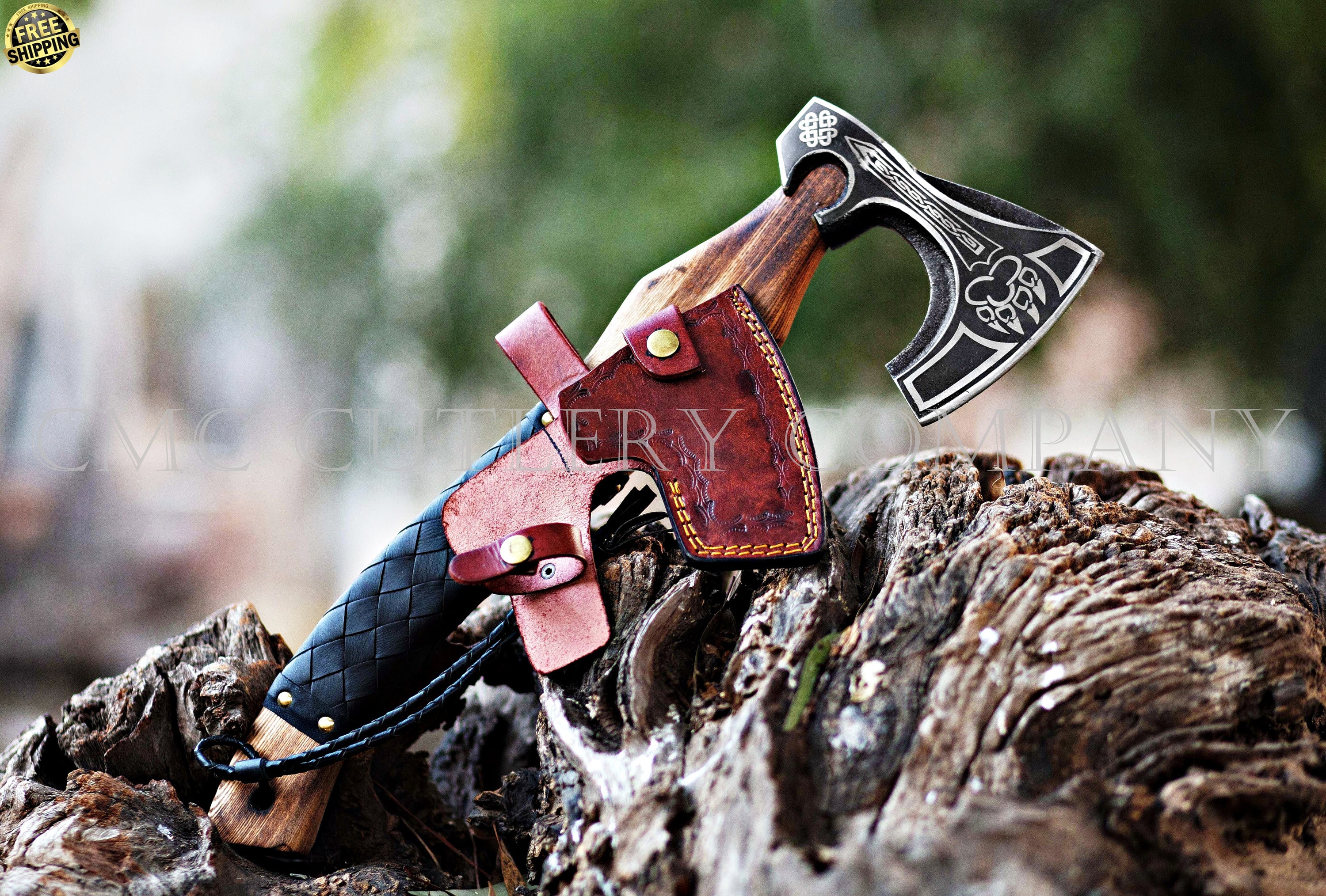 Wood Chopping Axe. Forged Axe. Camping Axe. Bushcraft Axe. Forest Axe ...