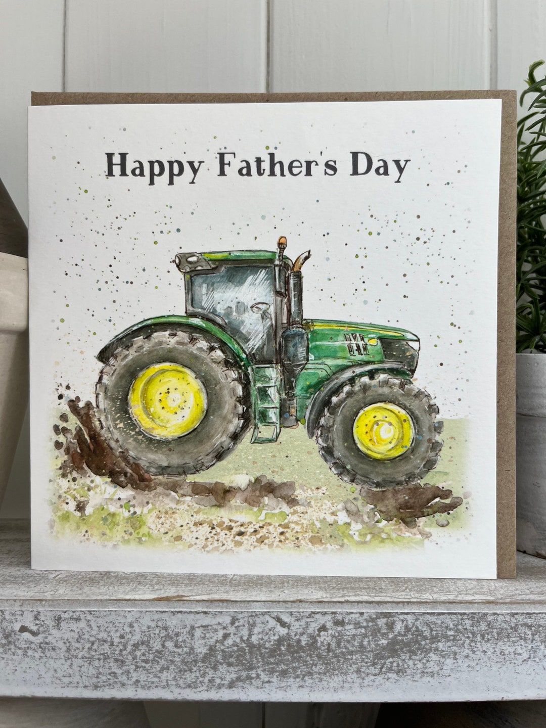 John Deere Father’s Day Card - John Deere Tractor Card - Farming ...
