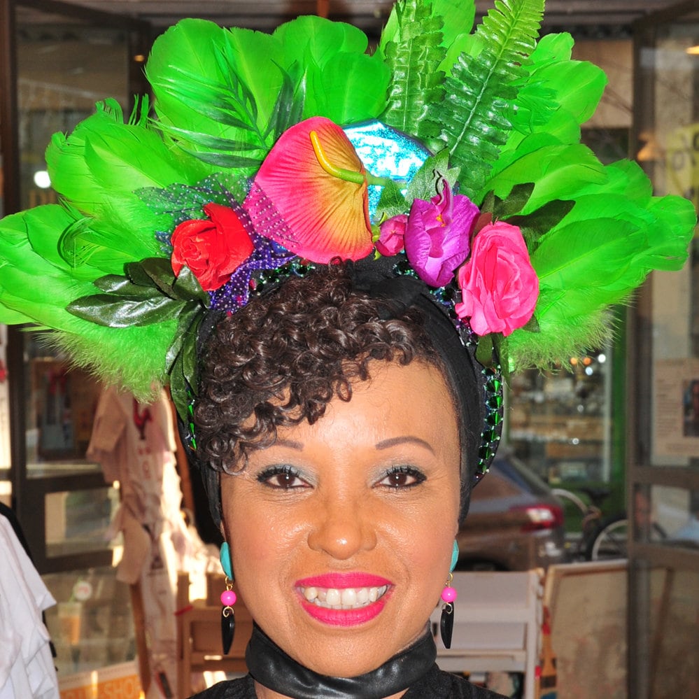 LEAVES HEAD PIECE - Headdress Festival - Rose Head Dress - Tropical ...