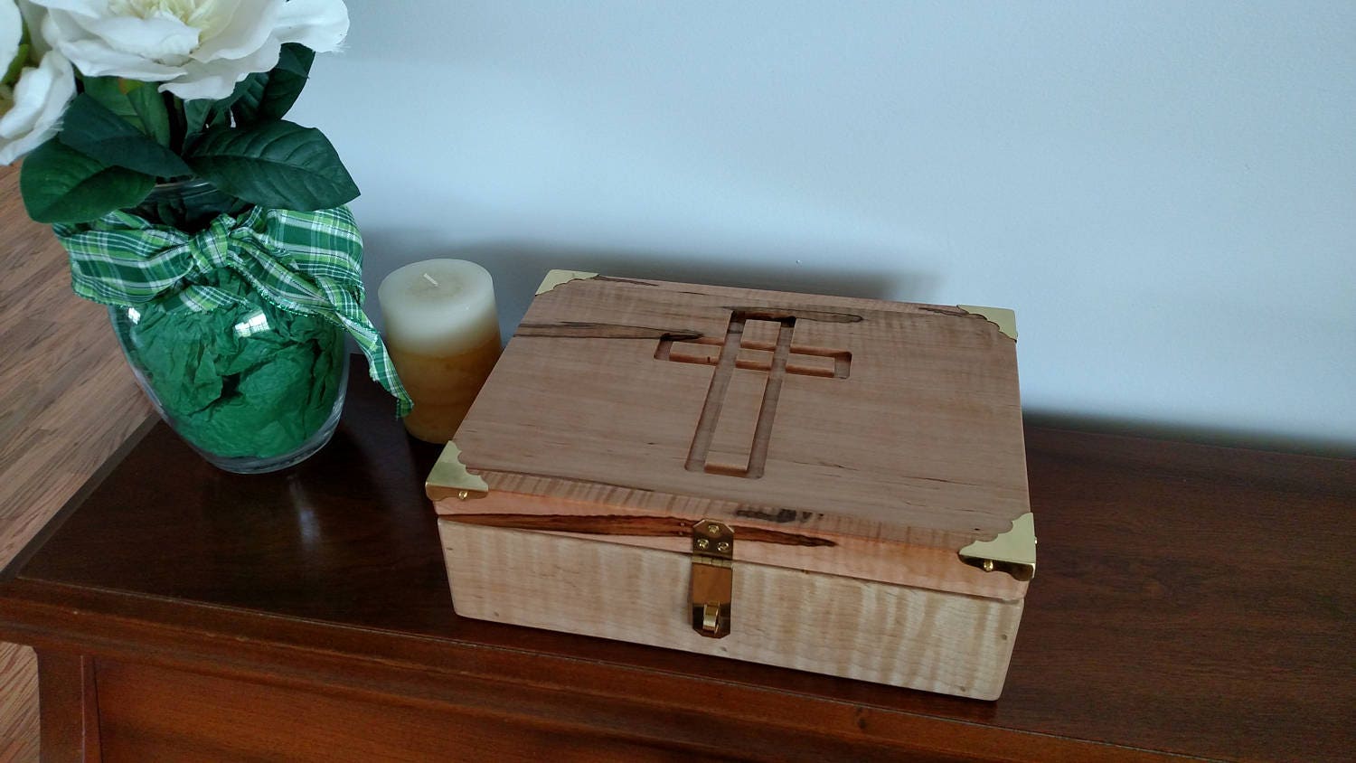 Bible Box Wedding Box Fine Woodworking New Baby Keepsake - Etsy