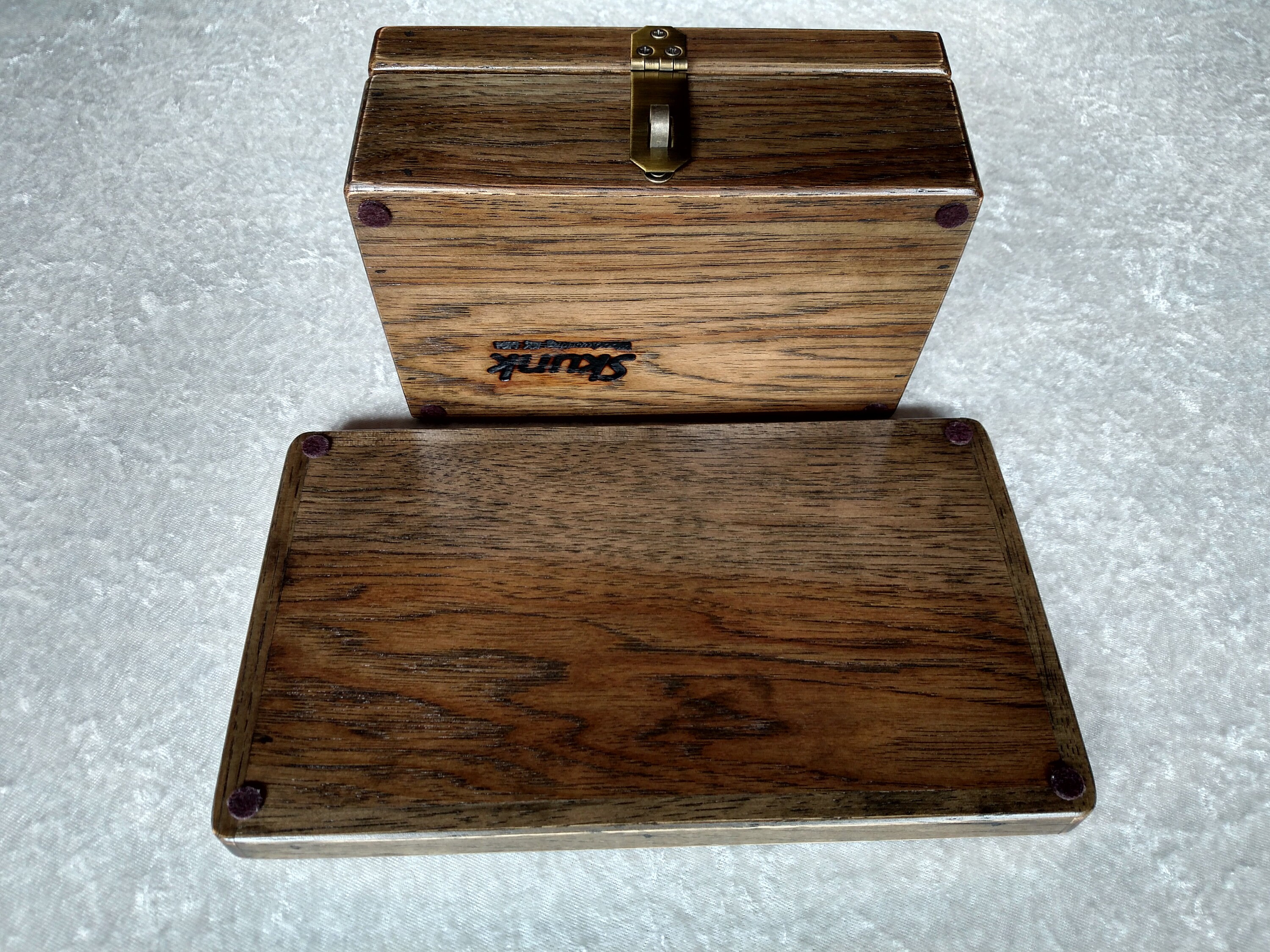 Stash Box and Rolling Tray Glass Bowl Box Smoking Bowl Box | Etsy