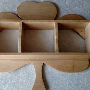 Wall Shelf, Wall Shelves, Shamrock Shelf, Knick Knack Shelf, Decorative ...