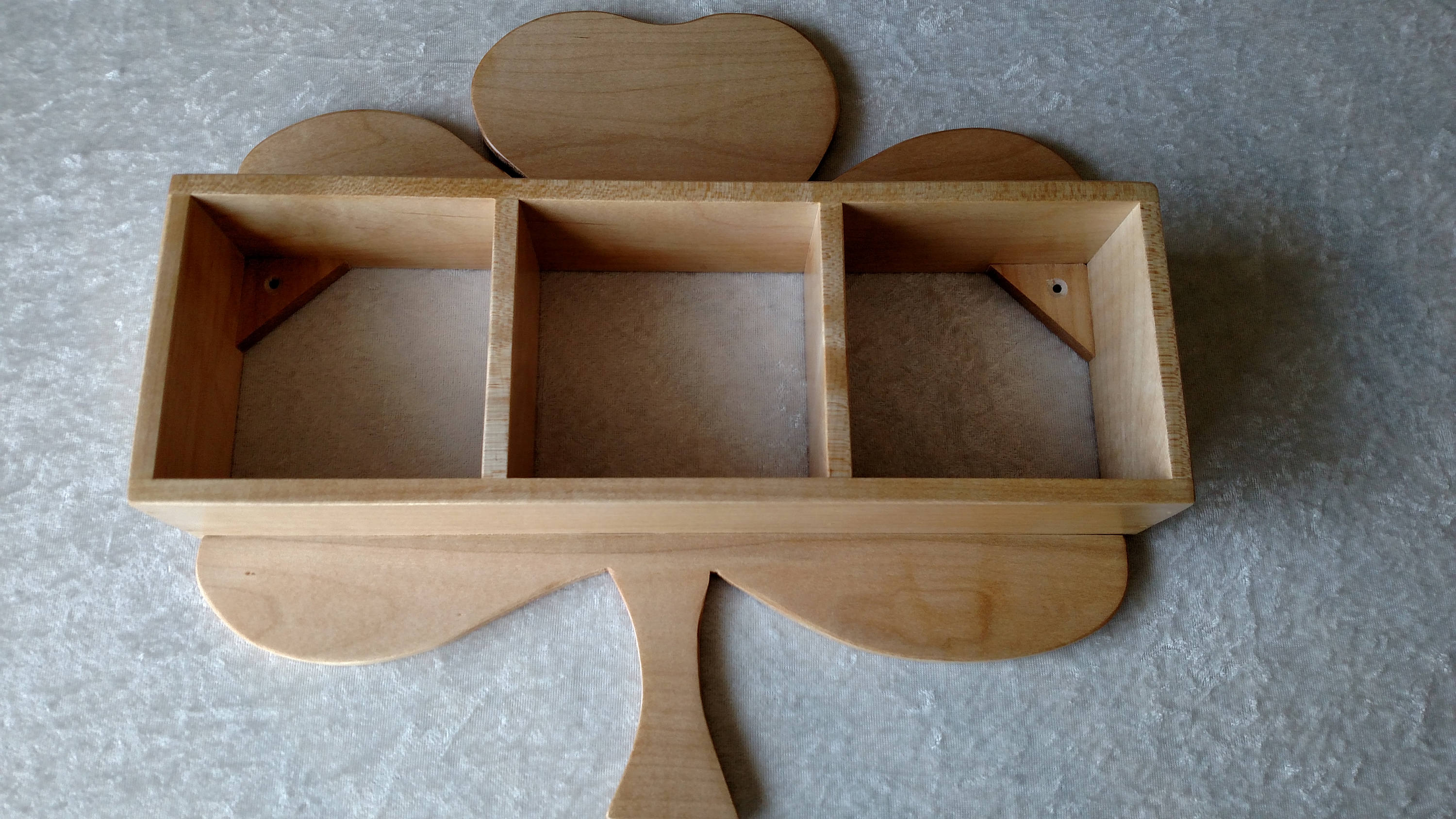 Wall Shelf, Wall Shelves, Shamrock Shelf, Knick Knack Shelf, Decorative ...