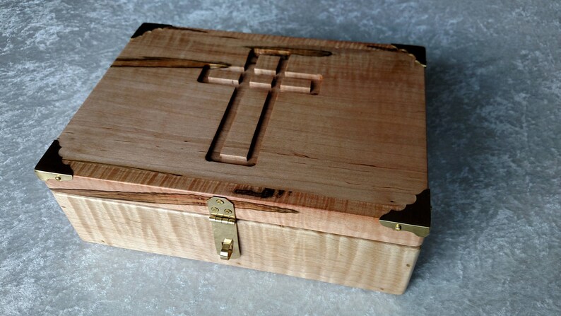 Bible Box Wedding Box Fine Woodworking New Baby Keepsake - Etsy