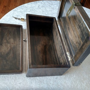 Stash Box and Rolling Tray Combo Wood Box With Lid Pipe Box - Etsy