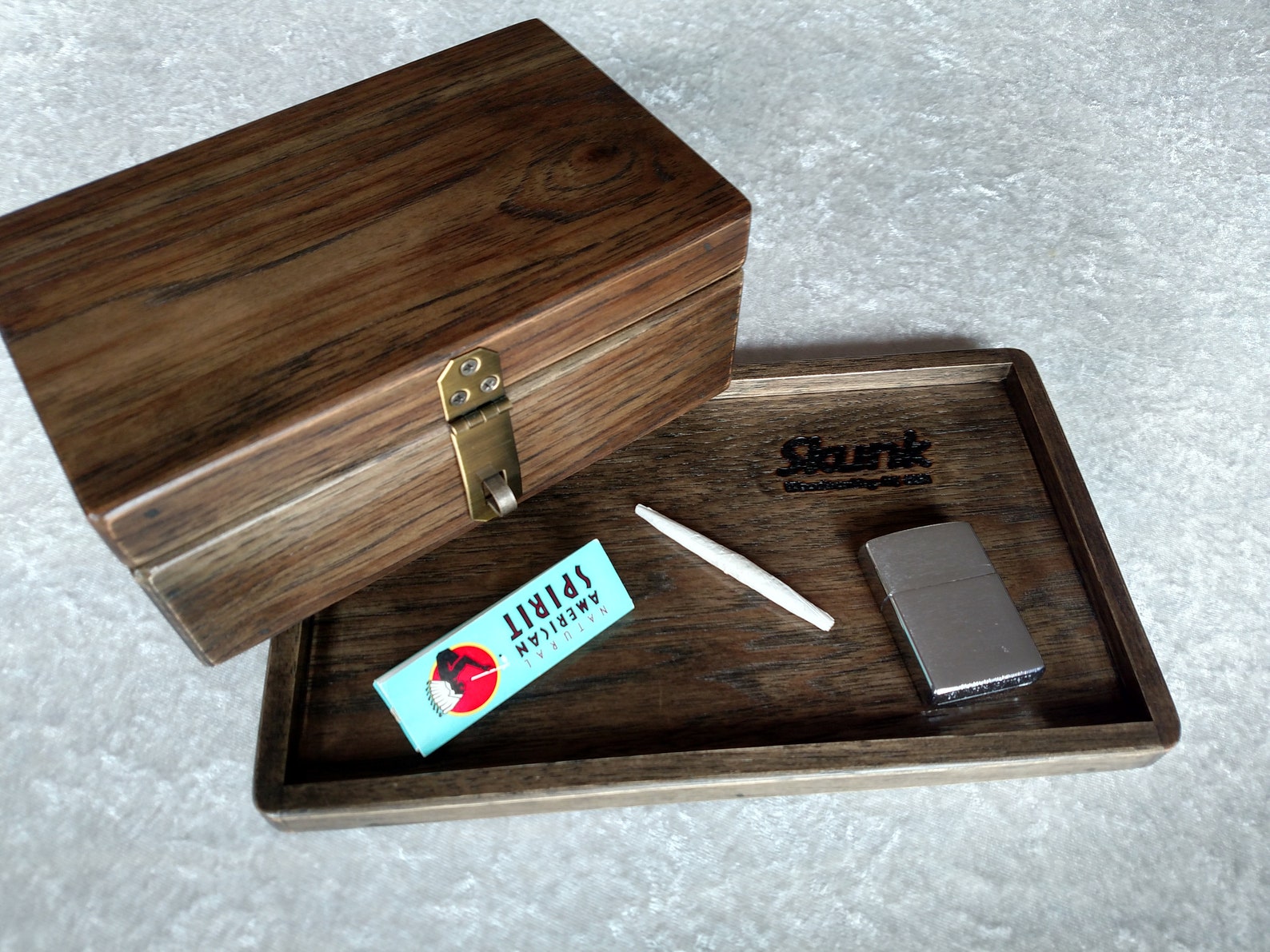 Stash Box and Rolling Tray Glass Bowl Box Smoking Bowl Box - Etsy