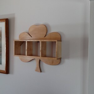 Wall Shelf, Wall Shelves, Shamrock Shelf, Knick Knack Shelf, Decorative ...