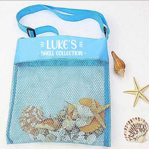 Mesh Seashell Collecting Bag - Etsy