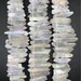 AB Titanium White Crystal Stick Beadsrough Raw Rock Quartz - Etsy