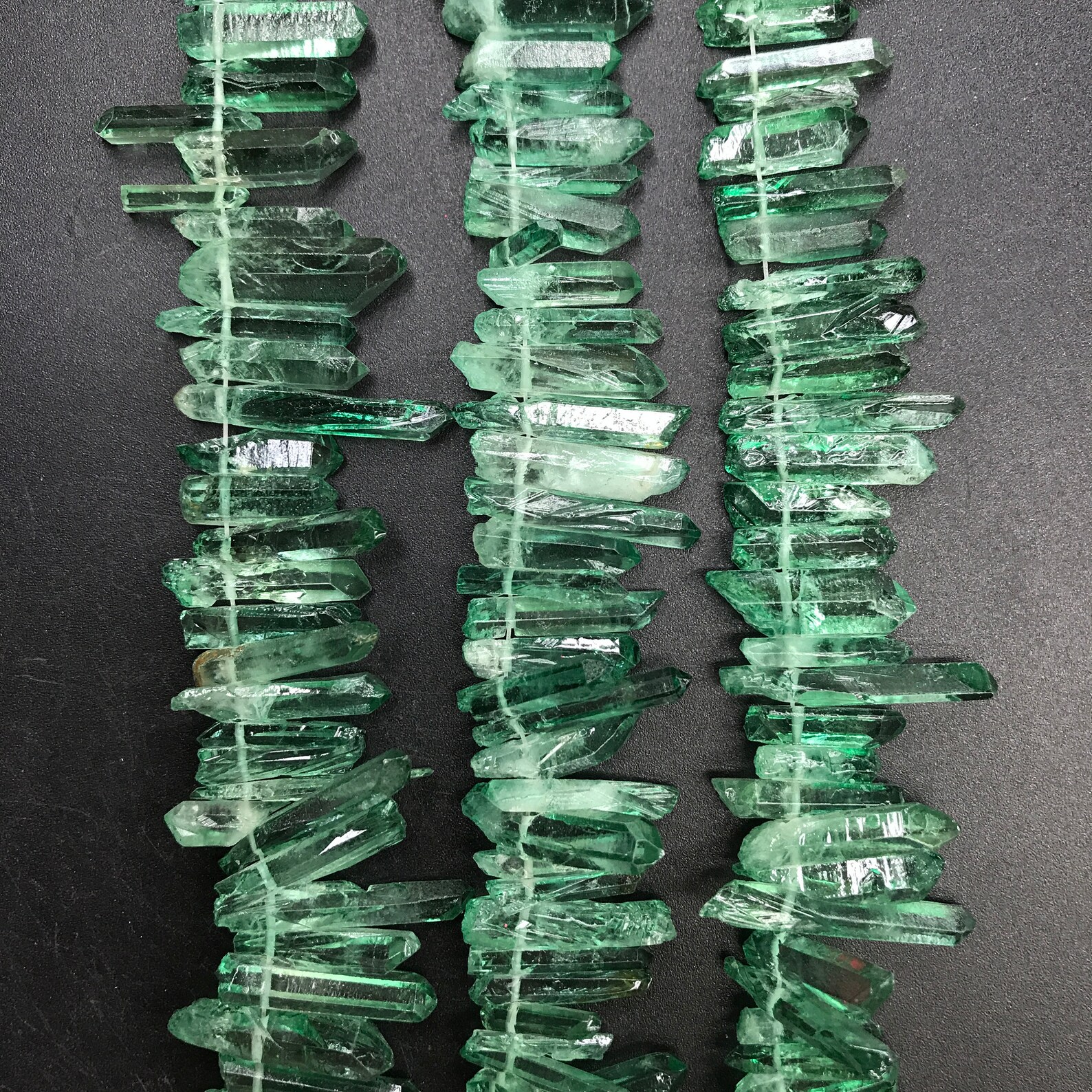 Rough Green Crystal Quartz Faceted Pointfreeform Raw Rock | Etsy