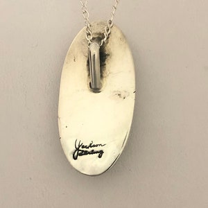 Native American Navajo Tommy Jackson Blue Lapis Sterling Silver ...