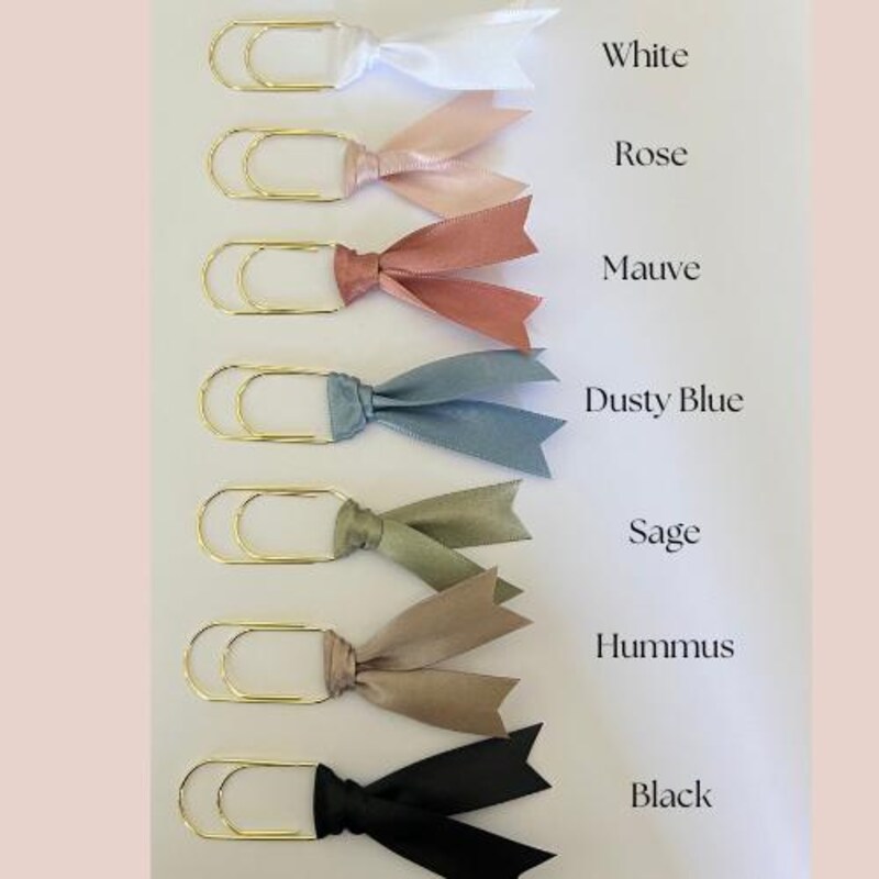 Ribbon Bookmark - Etsy