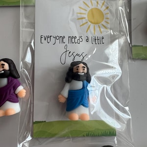 An “everyone Needs a Little Jesus” Figurine, Religious Gift to Share ...