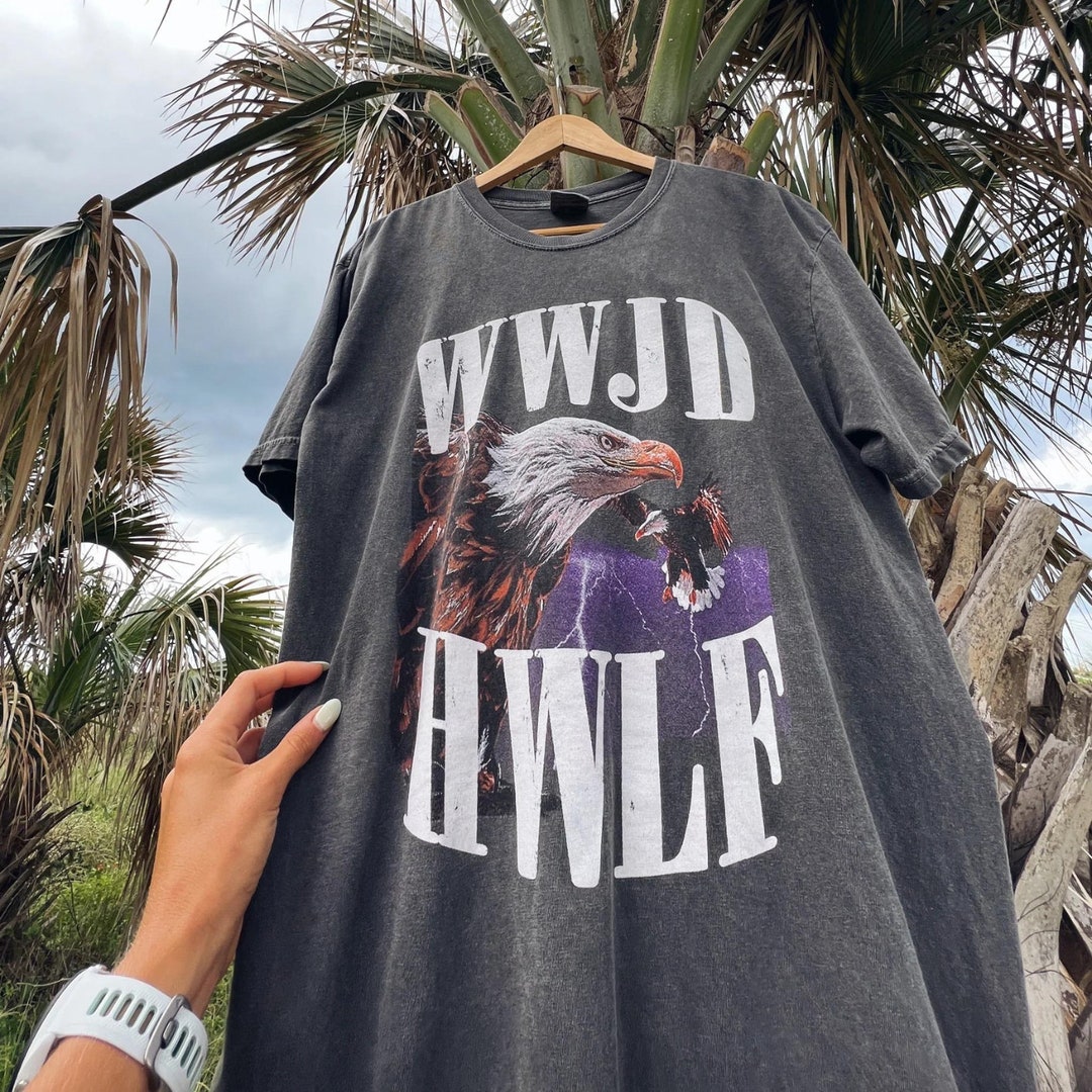 WWJD HWLF Eagle T-shirt - Etsy