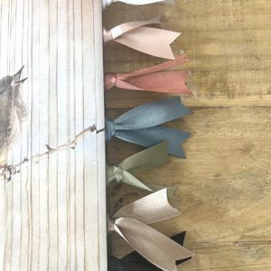 Ribbon Bookmarks-wide Paperclips - Etsy