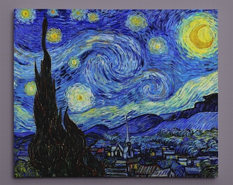 Pixel Starry Night Art - Etsy
