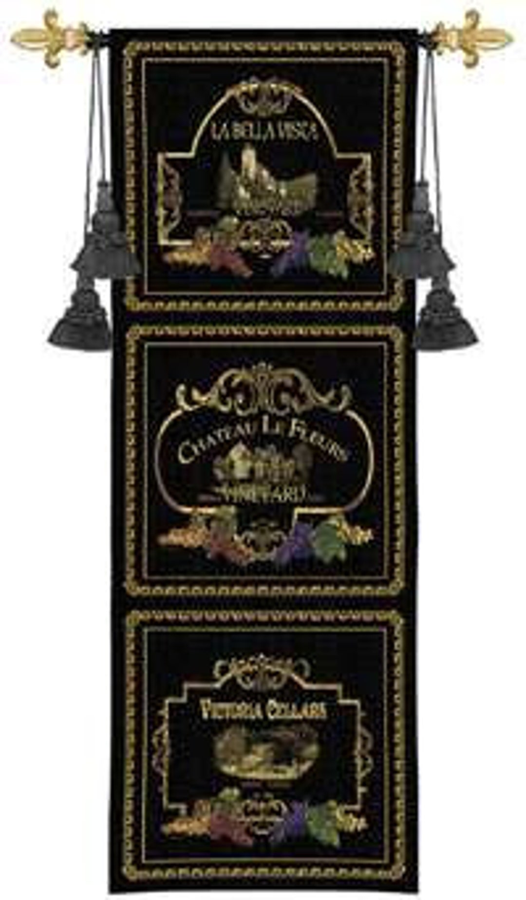 Vineyard Signs - 26"x72" Tapestry Wall Hanging - Etsy