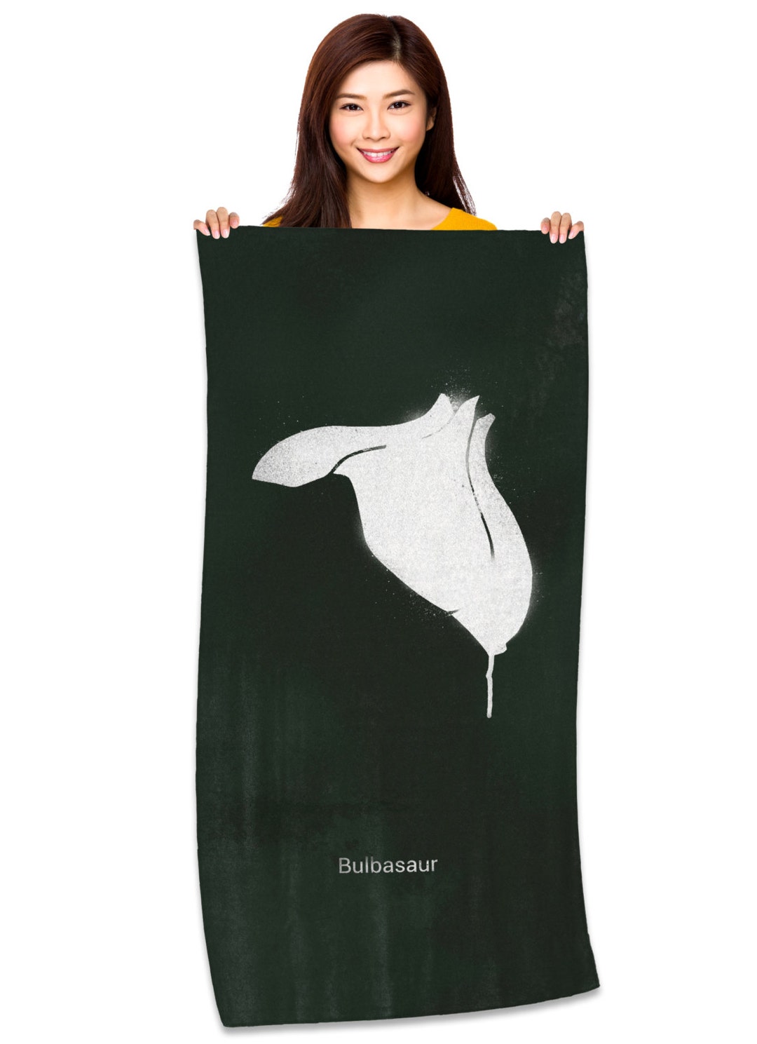 Minimalist Bulbasaur 30" X 60" Microfiber Beach Towel - Etsy