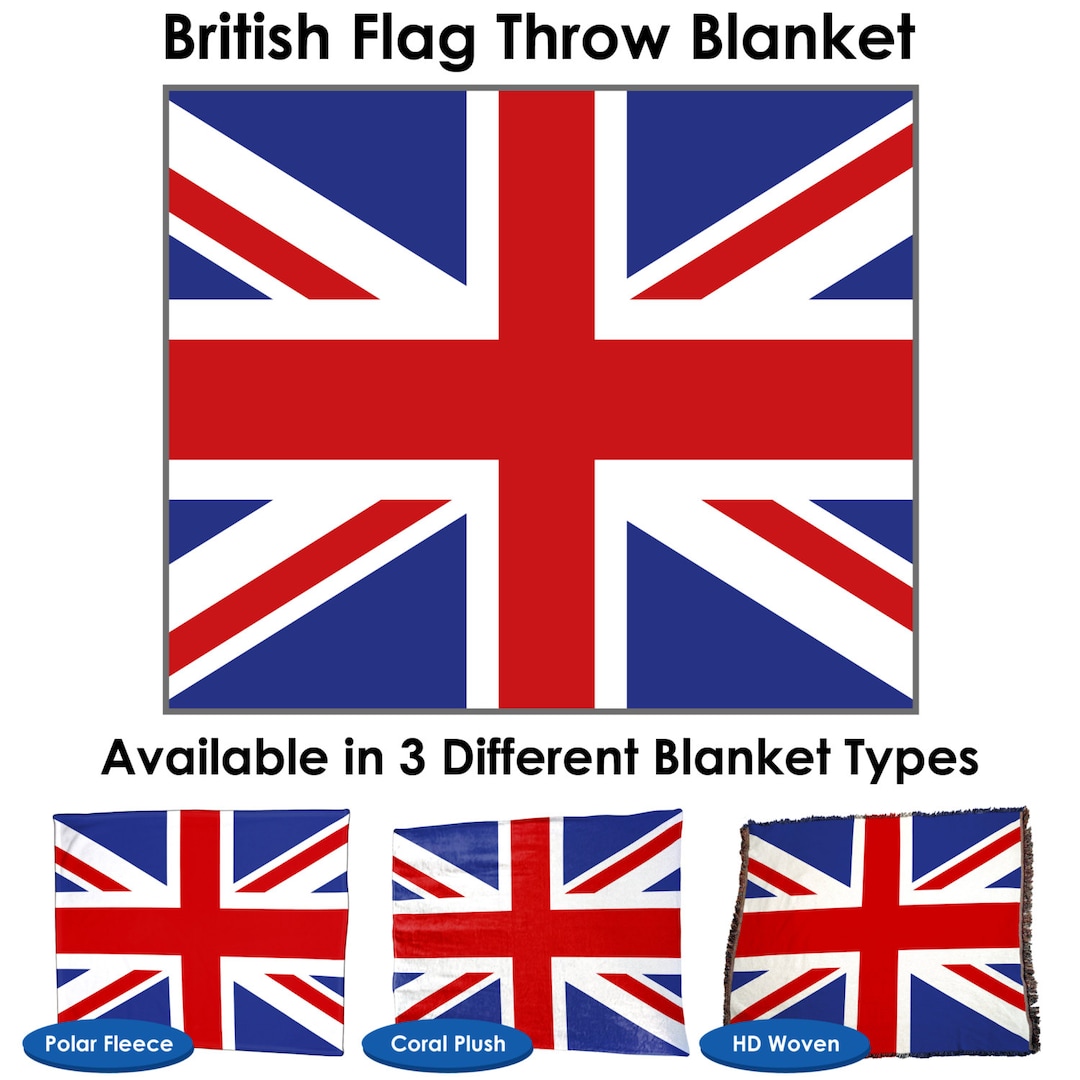 Union Jack Throw Blanket / Tapestry Wall Hanging - Etsy