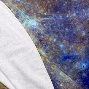 The Planet Mercury 60" Round Microfiber Towel -OR- RUG - Etsy