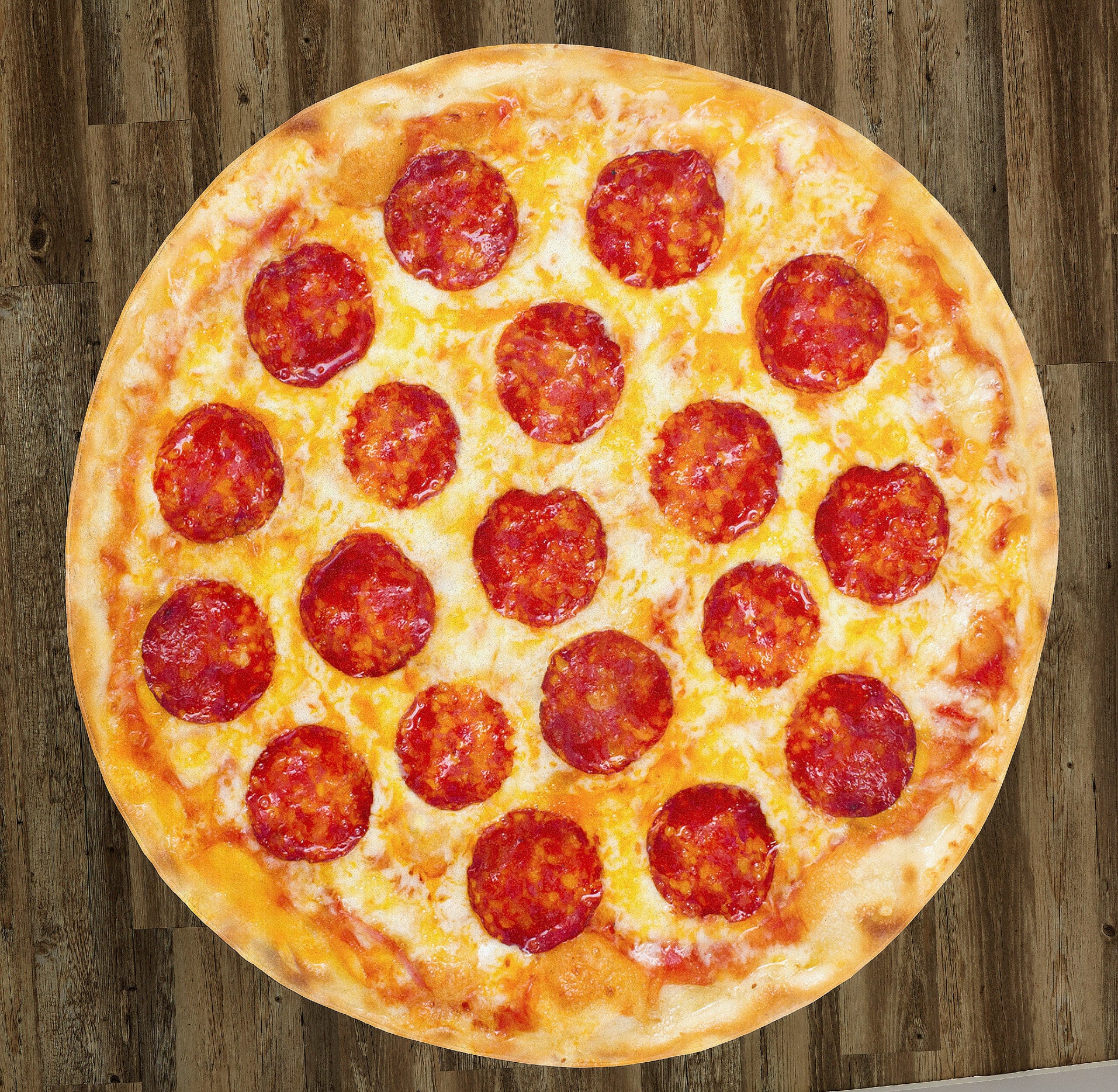 Peperoni Pizza 60 ronde microvezel strandlaken | Etsy