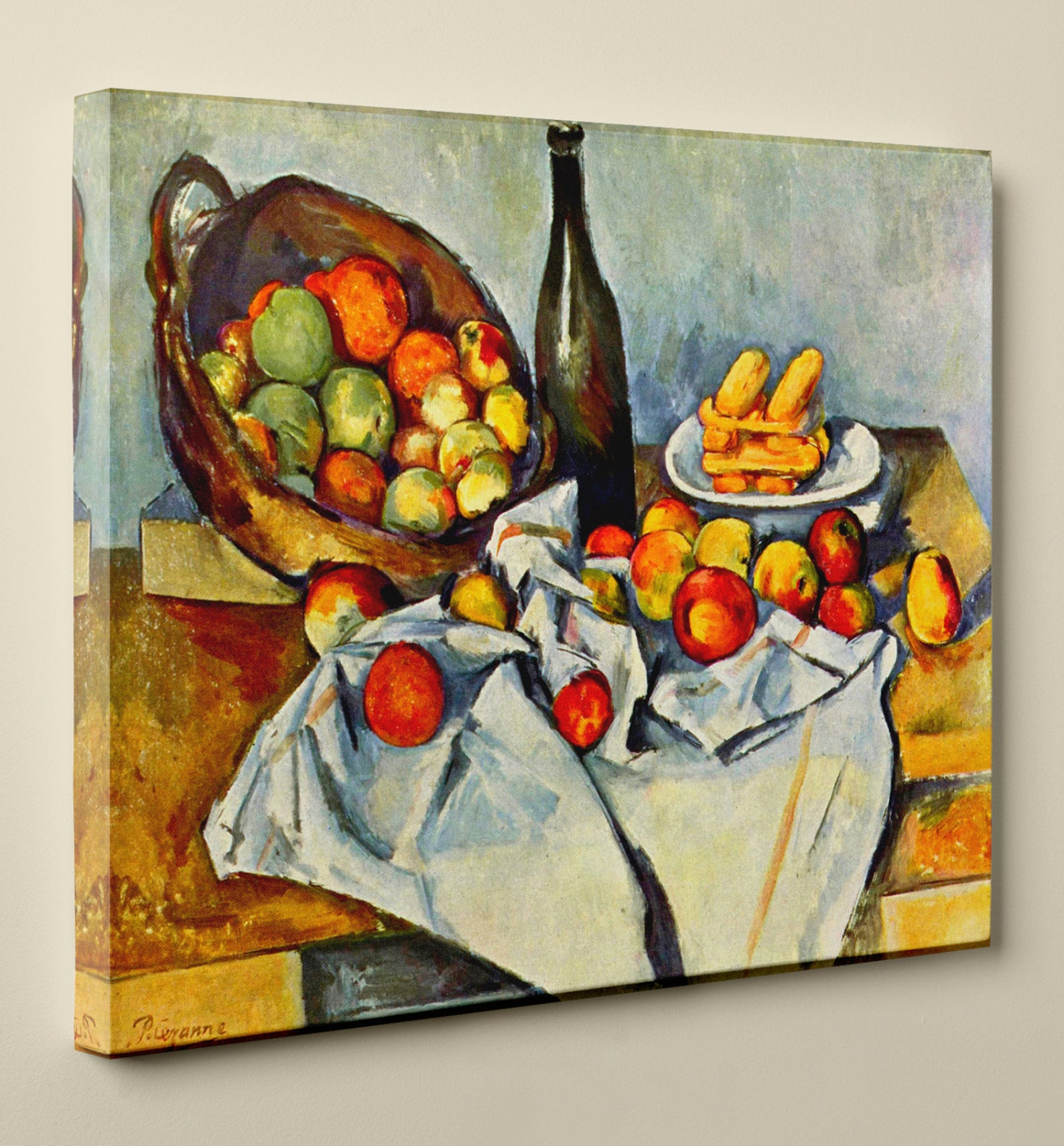 Paul Cézanne's the Basket of Apples 16 | Etsy